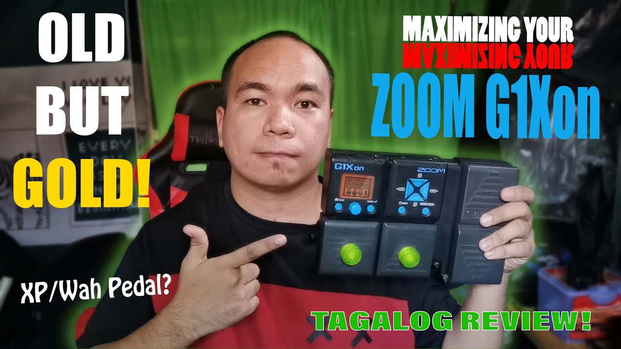 Zoom G1Xon | Tagalog Review (Ideas and Techniques) - YouTube