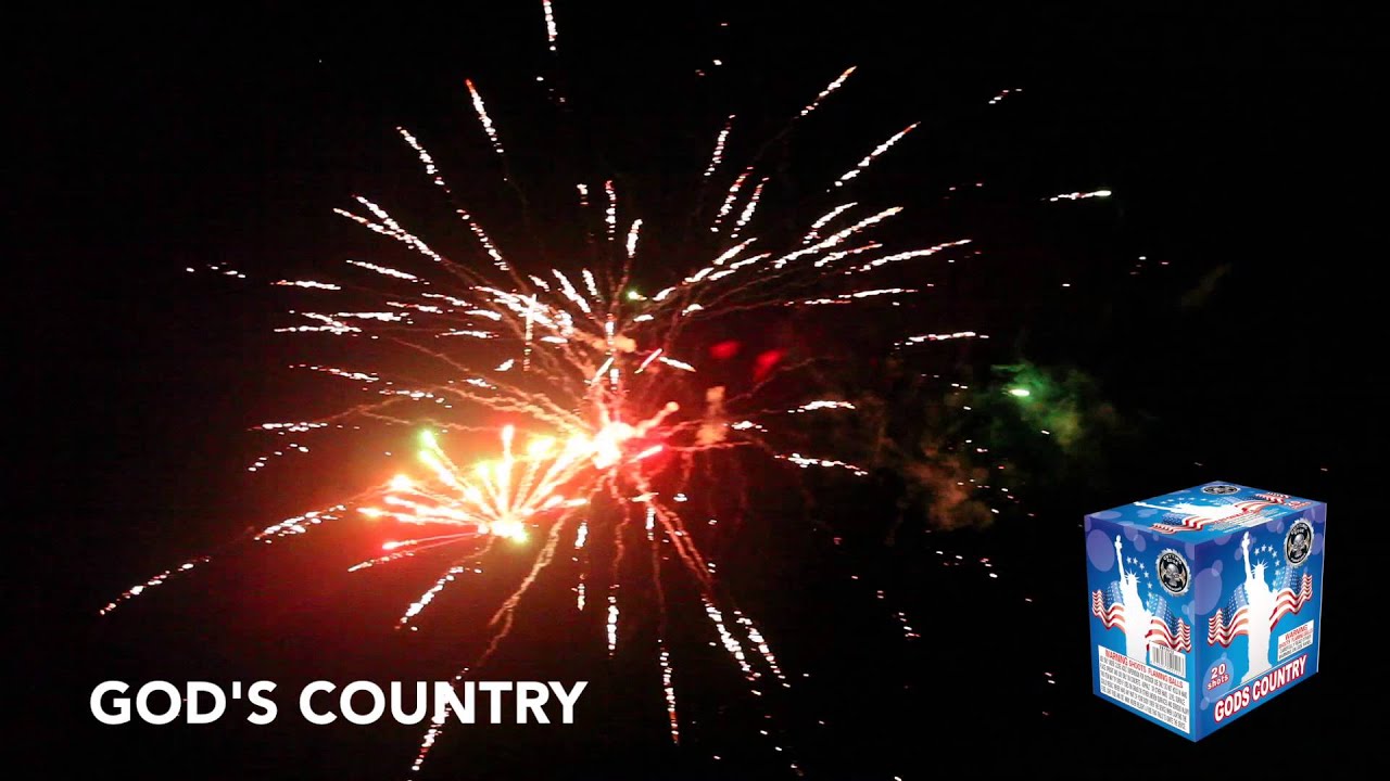 GOD'S COUNTRY - Cutting Edge Fireworks - YouTube