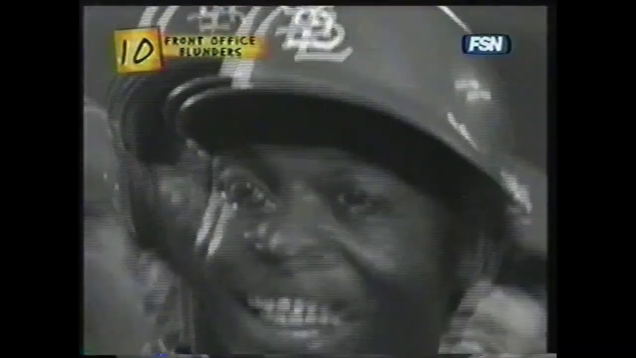 The Sports List with Summer Sanders - Top 10 Front Office Blunders (Fox ...