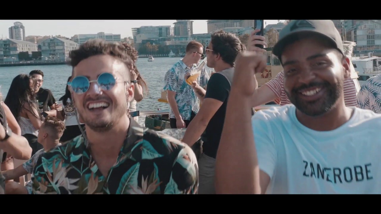 Yeah Buoy Boat Party - Australia Day Fireworks - YouTube