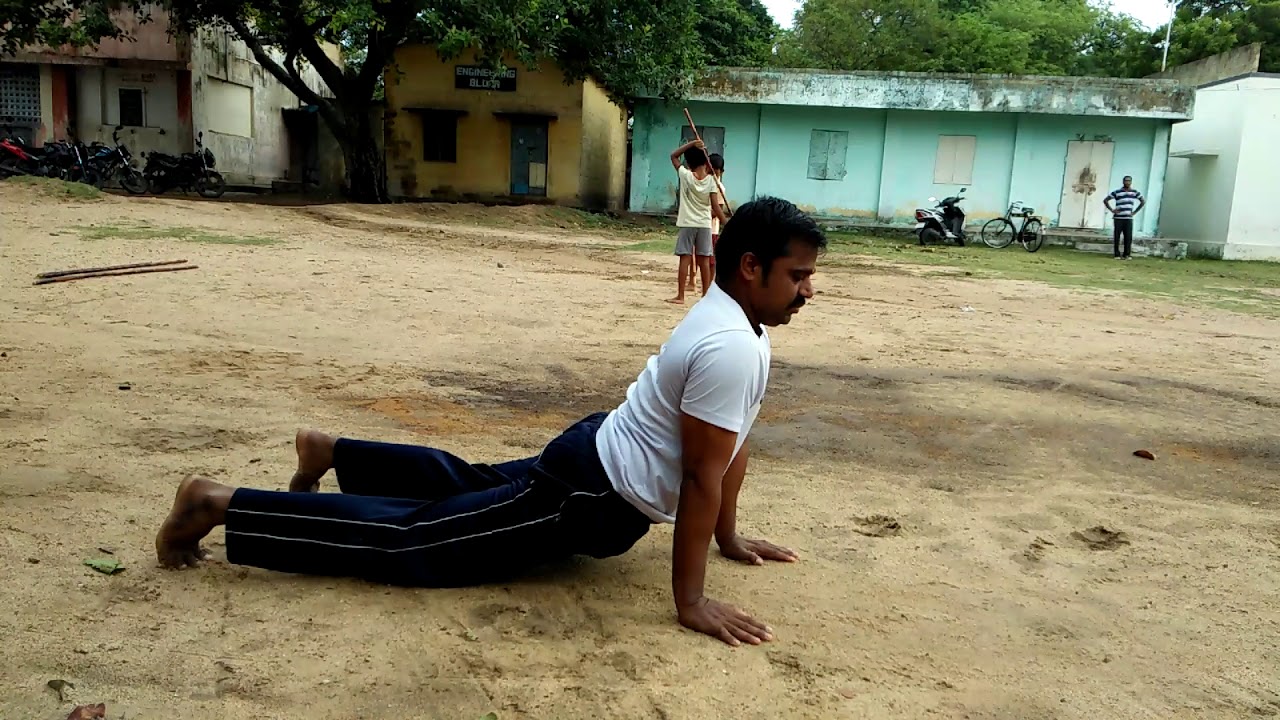 Shoulder pushup, Munda pushup, shoulder thandal, Silambam kusti ...