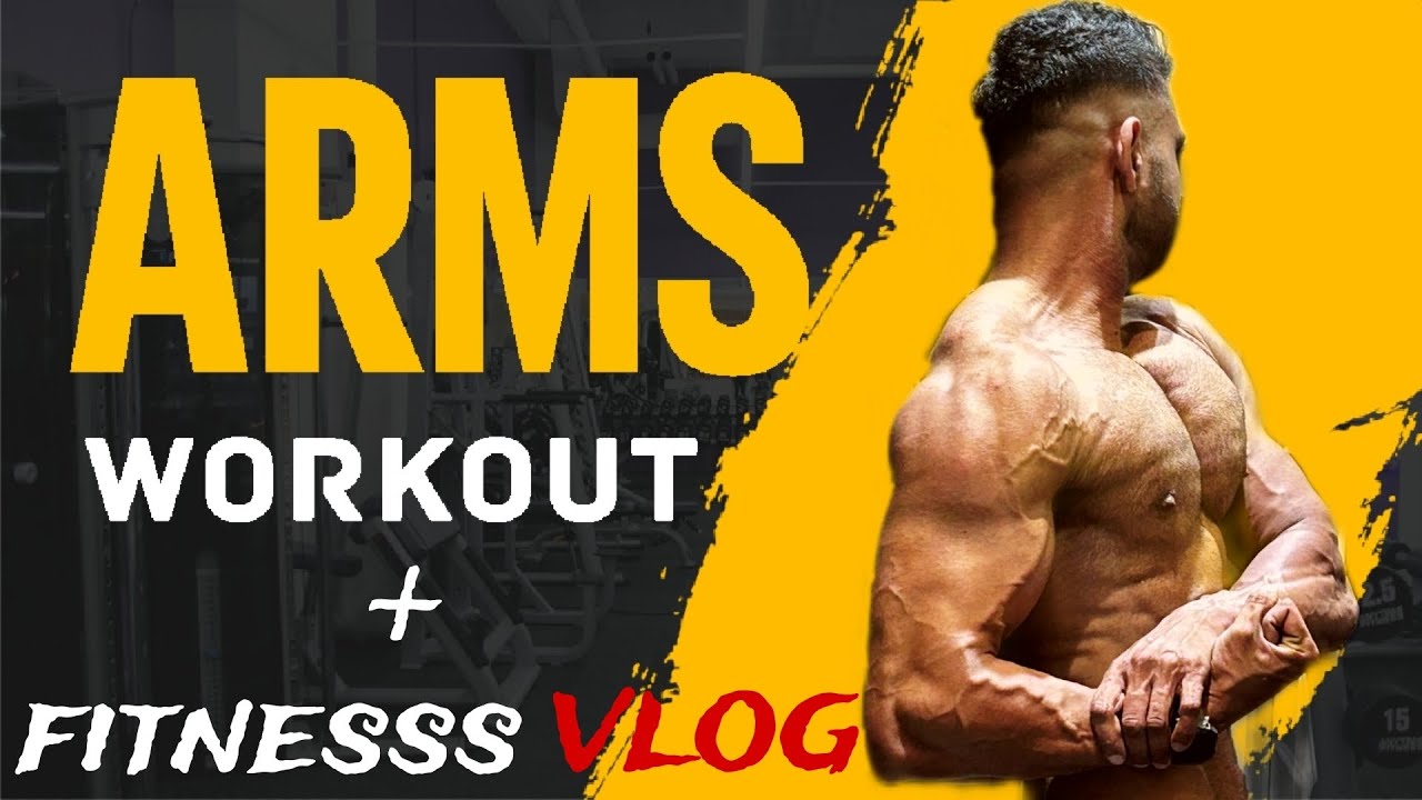 😈SUPER SIZE | ARM WORKOUT 💪 | for mass gain | fitness vlog😇 - YouTube