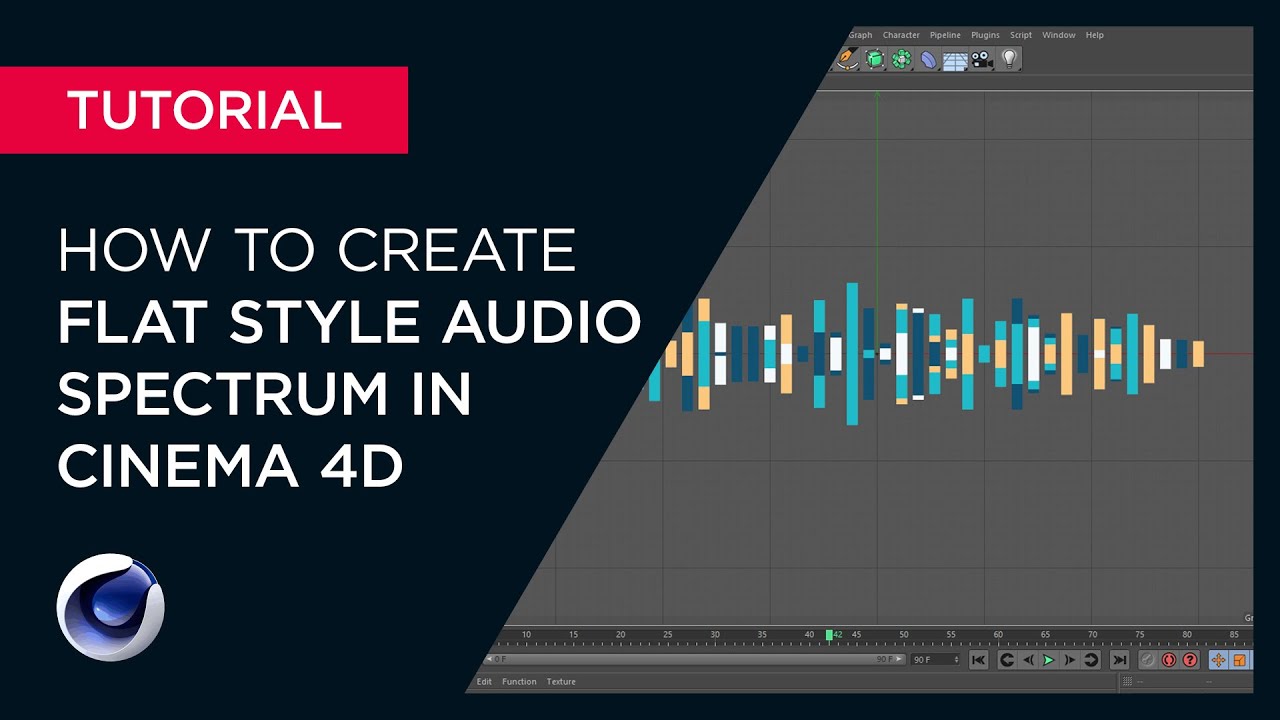 Let's create cool looking audio spectrum in Cinema 4D - YouTube