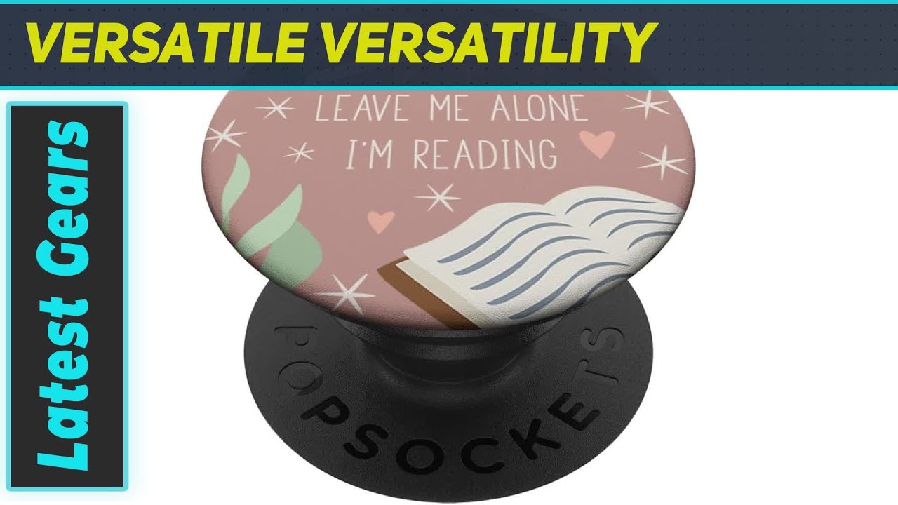 Book Lover Gifts by Vine Mercantile PopSockets PopGrip Review - YouTube