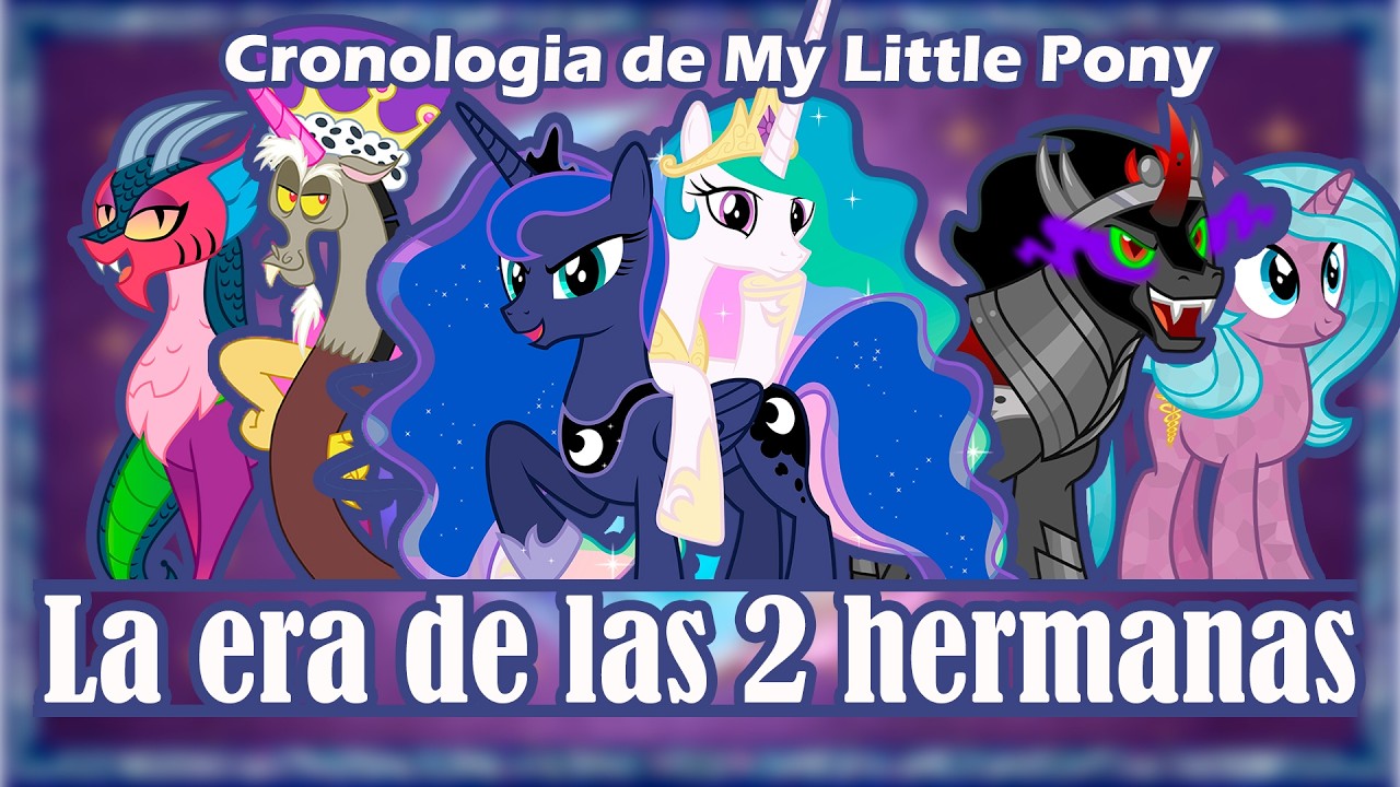 Cronología de MLP: La era de las 2 hermanas | Flash Macintosh - YouTube