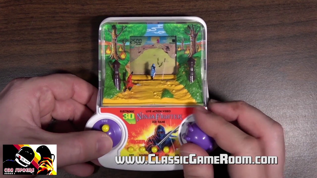 Classic Game Room - ELECTRONIC 3-D NINJA FIGHTER review - YouTube