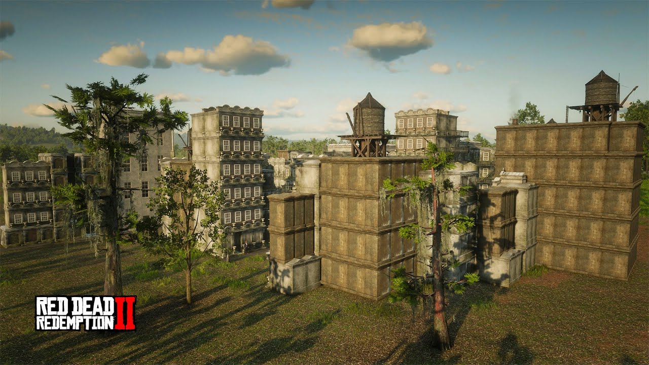 Modern-Ish City | RDR2 - YouTube
