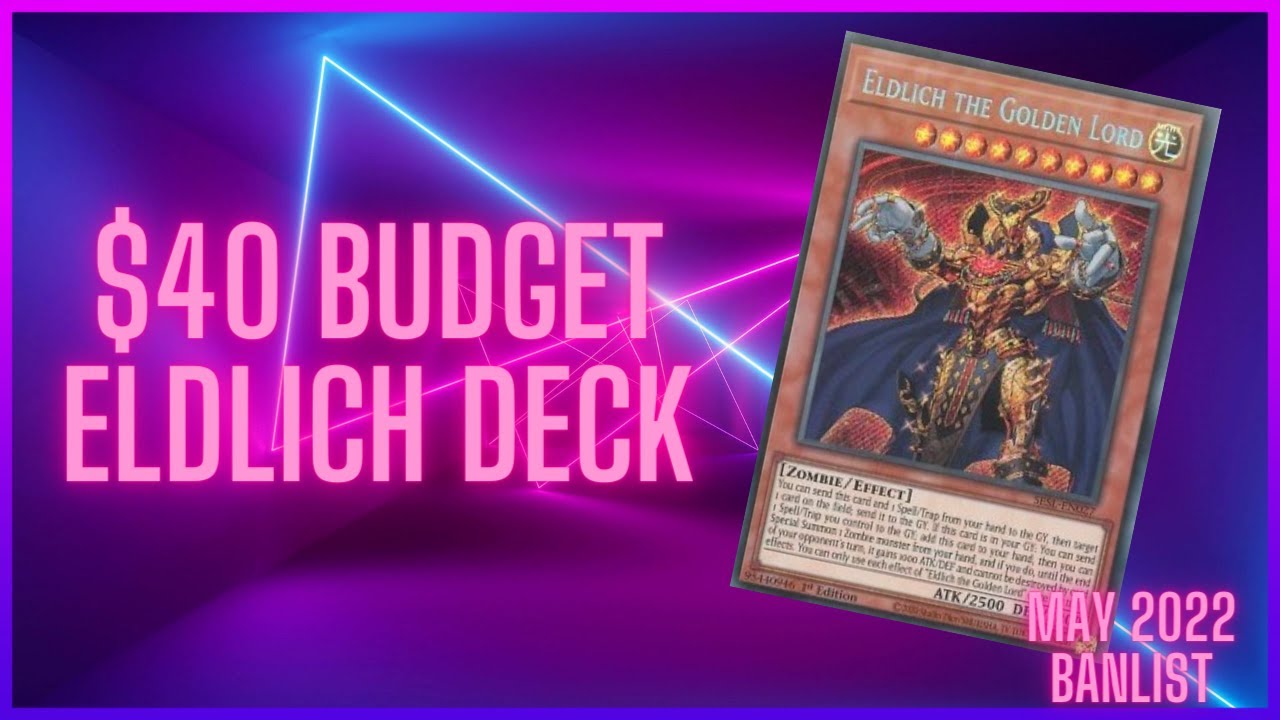 $40 Eldlich Deck Profile! Insane Value!! - YouTube