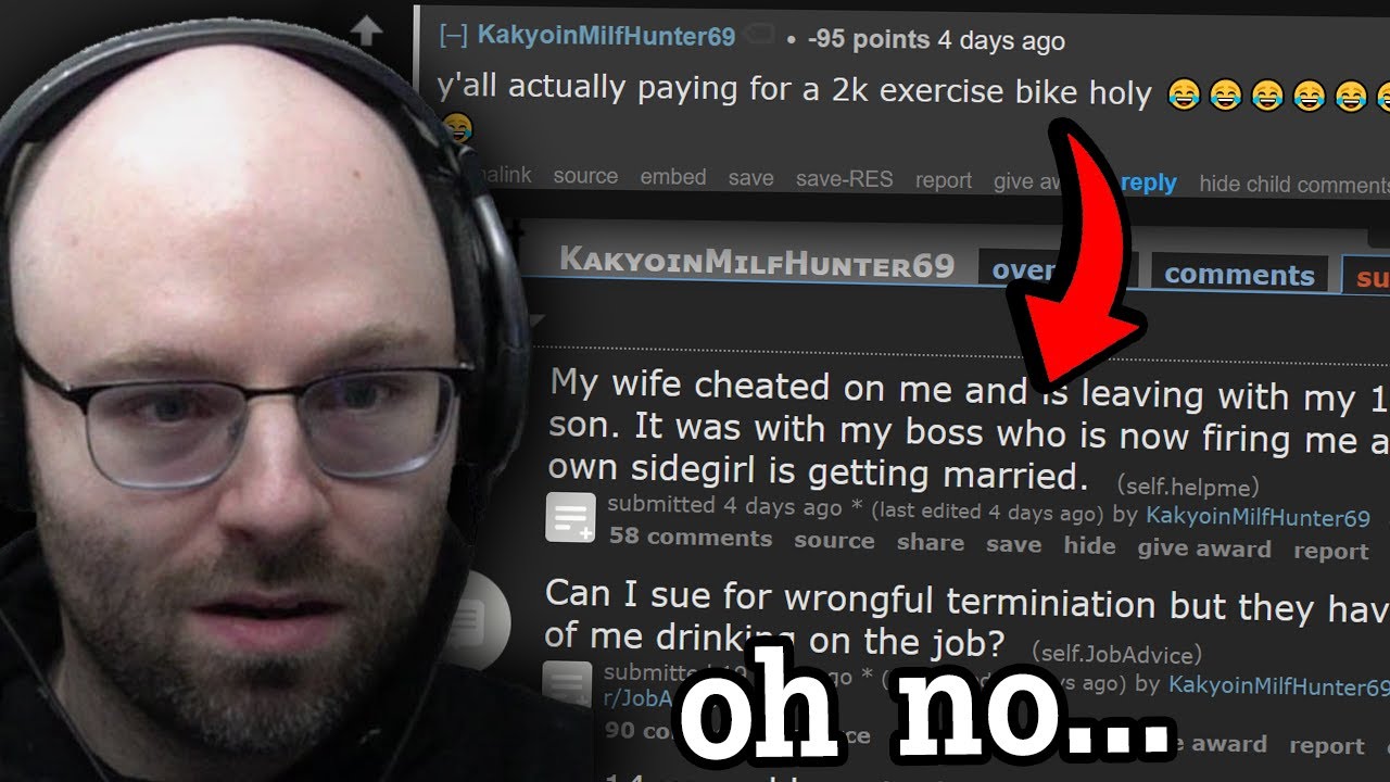 Northernlion opens up a Reddit account and immediately regrets it - YouTube