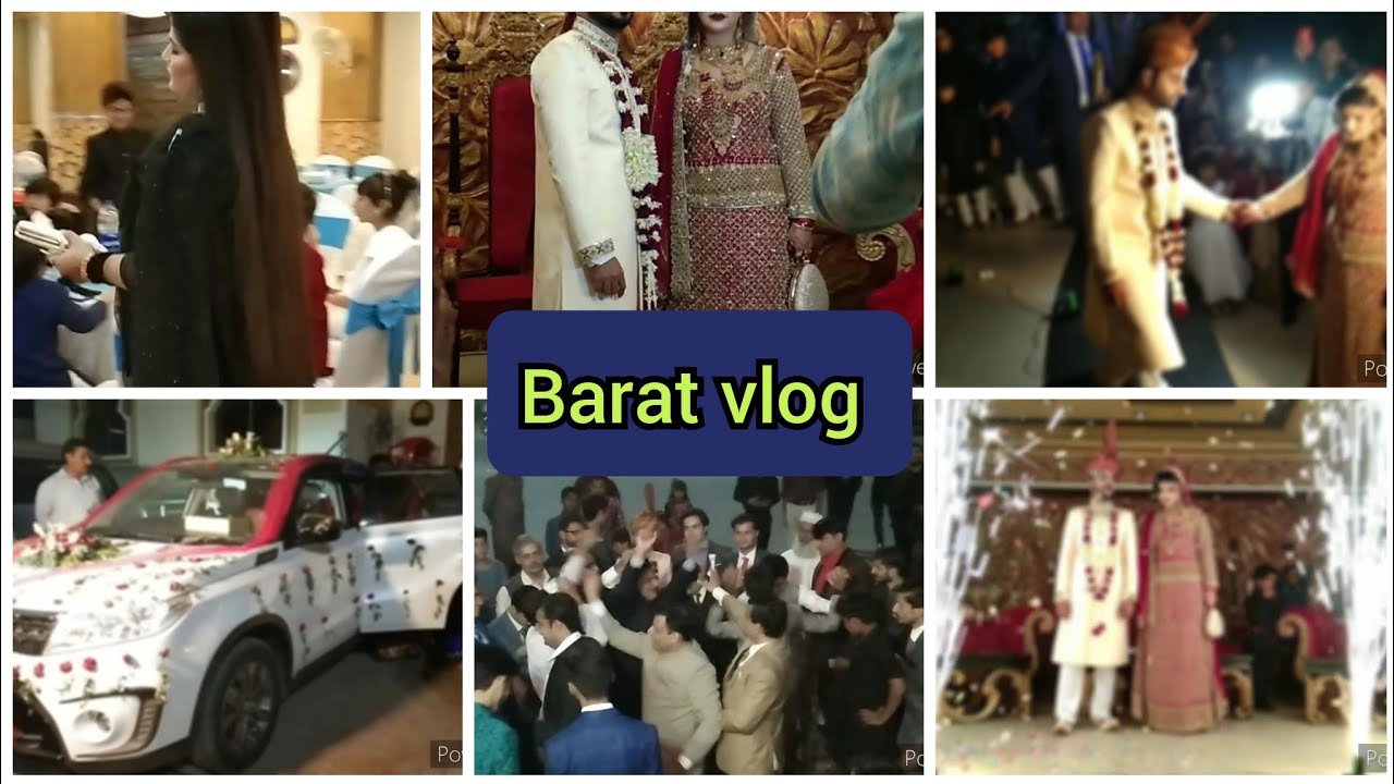 pakistani wedding vlog|| Barat & nikah ceremony vlog || Sialkot di ...