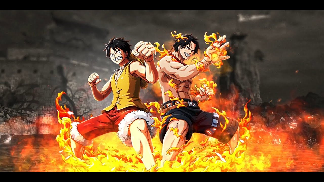 Luffy x Ace vs Marines [amv] - YouTube