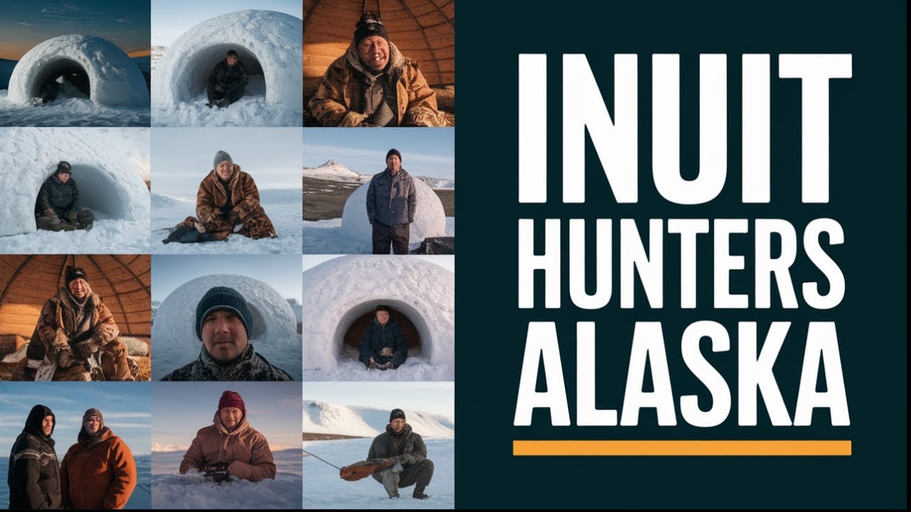 Eskimo Hunters in Alaska - The Traditional Inuit Way of Life | 1949 ...