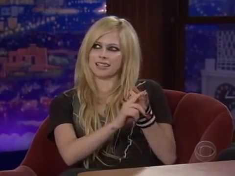 Late Late Show with Craig Ferguson Avril Lavigne - YouTube