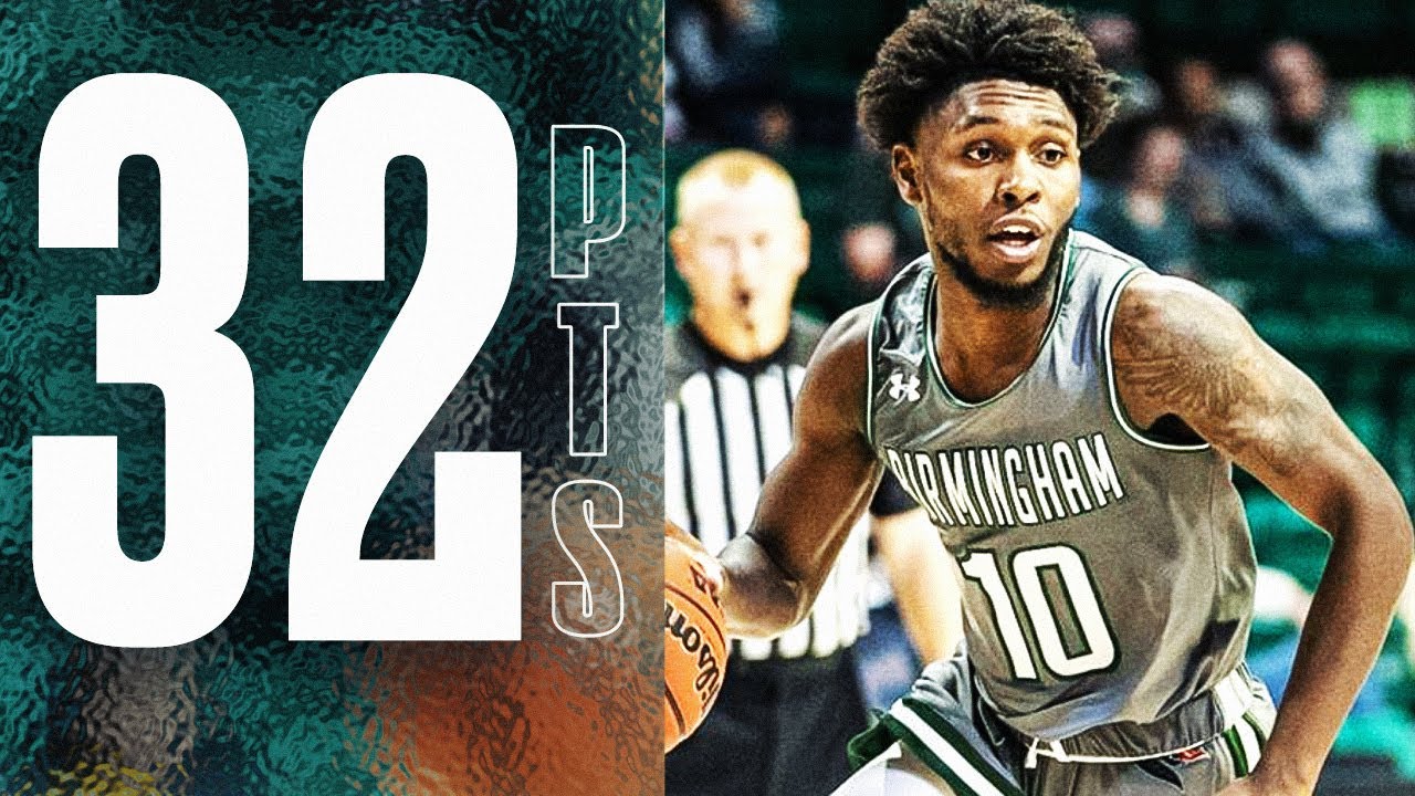 Jordan "Jelly" Walker Drops 32 PTS, 6 Reb & 6 Ast To Lead UAB Back To ...