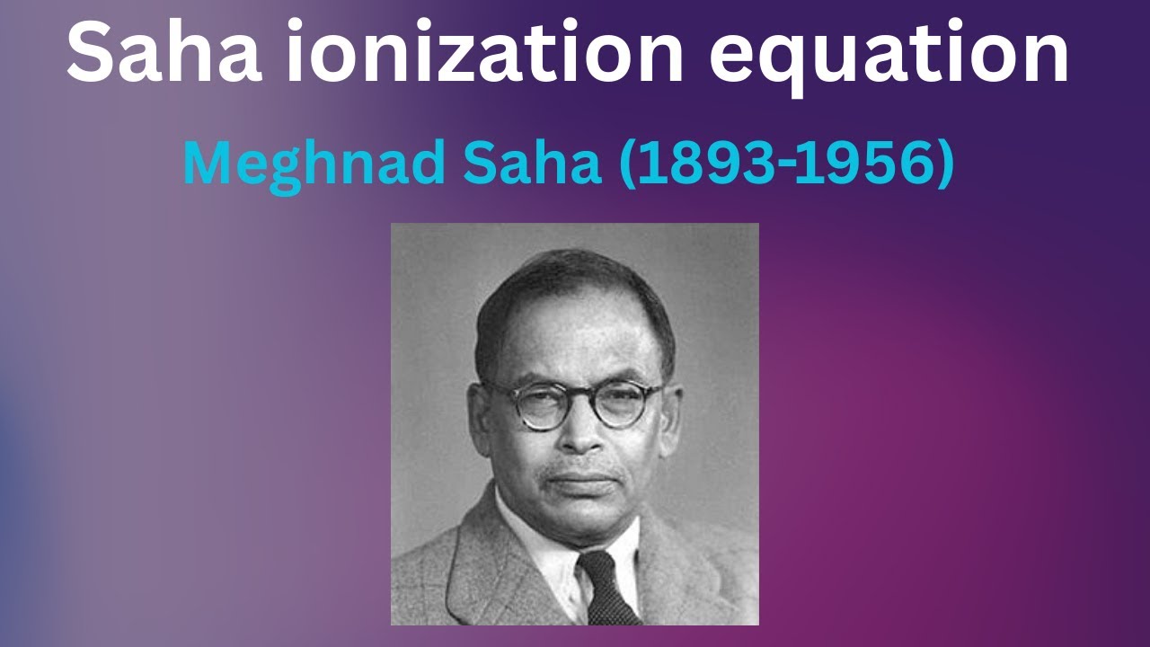 Saha ionization equation #explorephysics #physicsteacher # ...