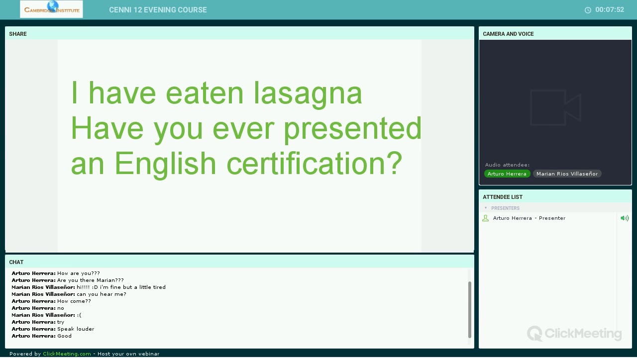 CENNI 12 EVENING COURSE - YouTube