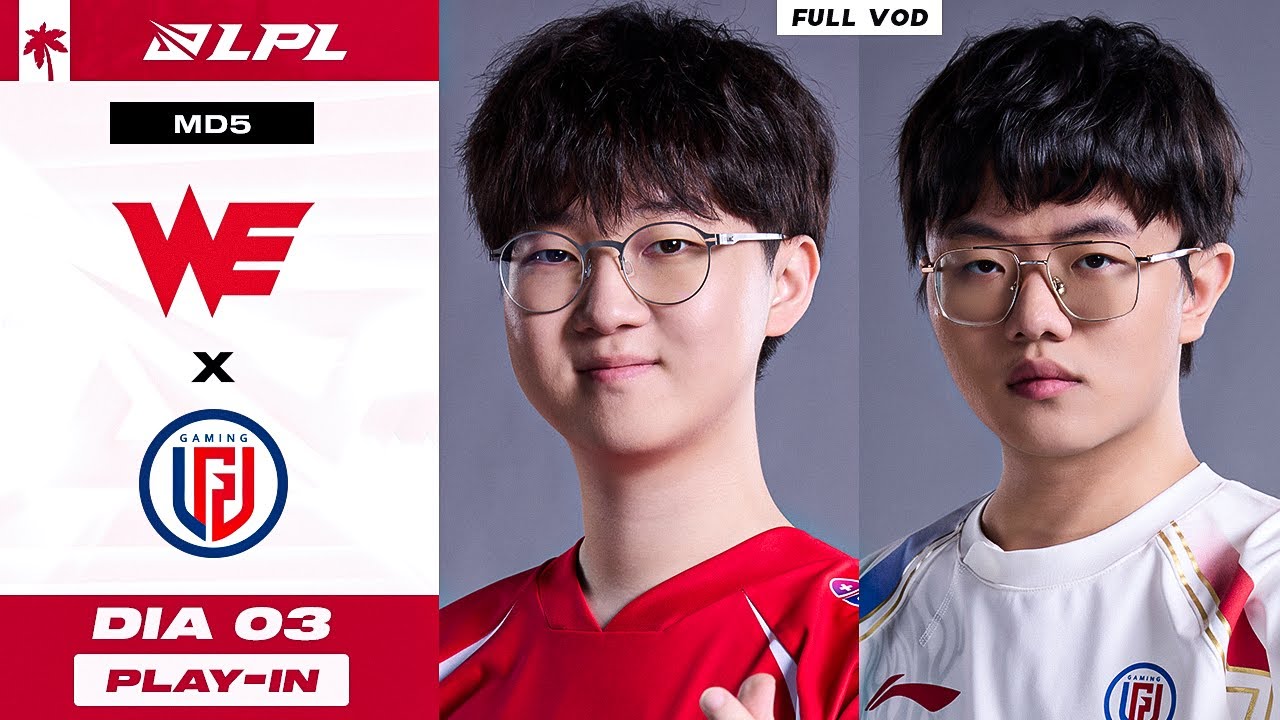 AO VIVO: WE x LGD | LPL PLAY IN | ILHA DAS LENDAS - YouTube