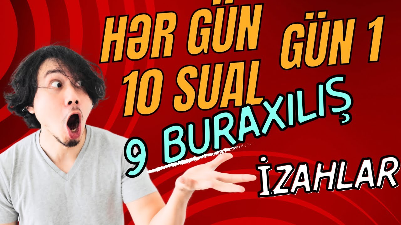 9 buraxılış sınaq izahı / @riyaziyyat_elyar - YouTube
