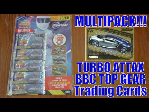 MULTIPACK OPENING | Topps TURBO ATTAX BBC TOP GEAR Trading Cards ...