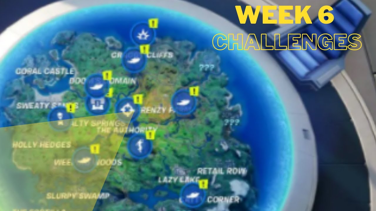 Fortnite Chapter 2 S4 week 6 ALL CHALLENGES - YouTube