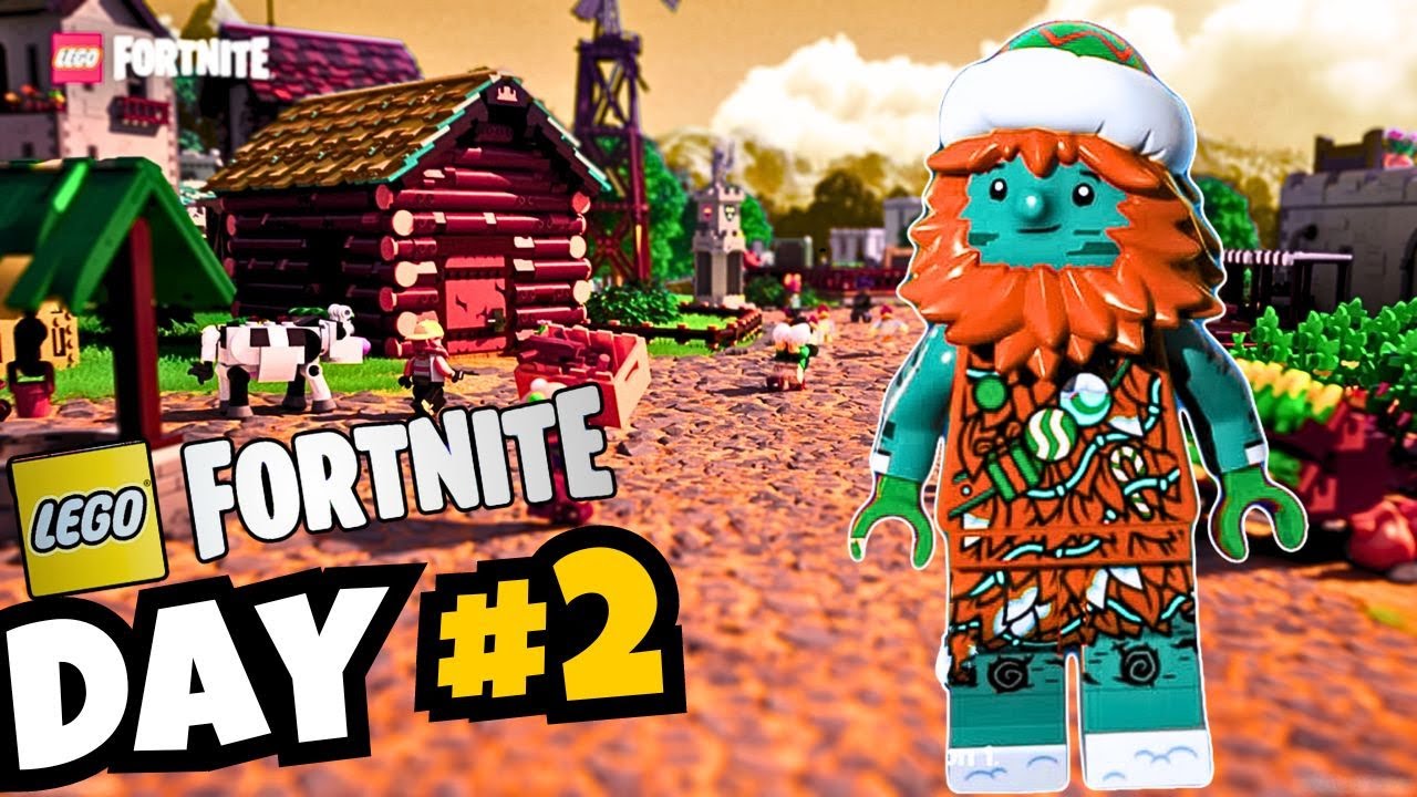 How to Get Knotroot Wood & Marbel Lego Fortnite Gameplay - YouTube