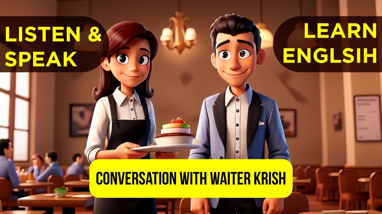 Improve Your English | Conversation With Restaurant Waiter | English ...