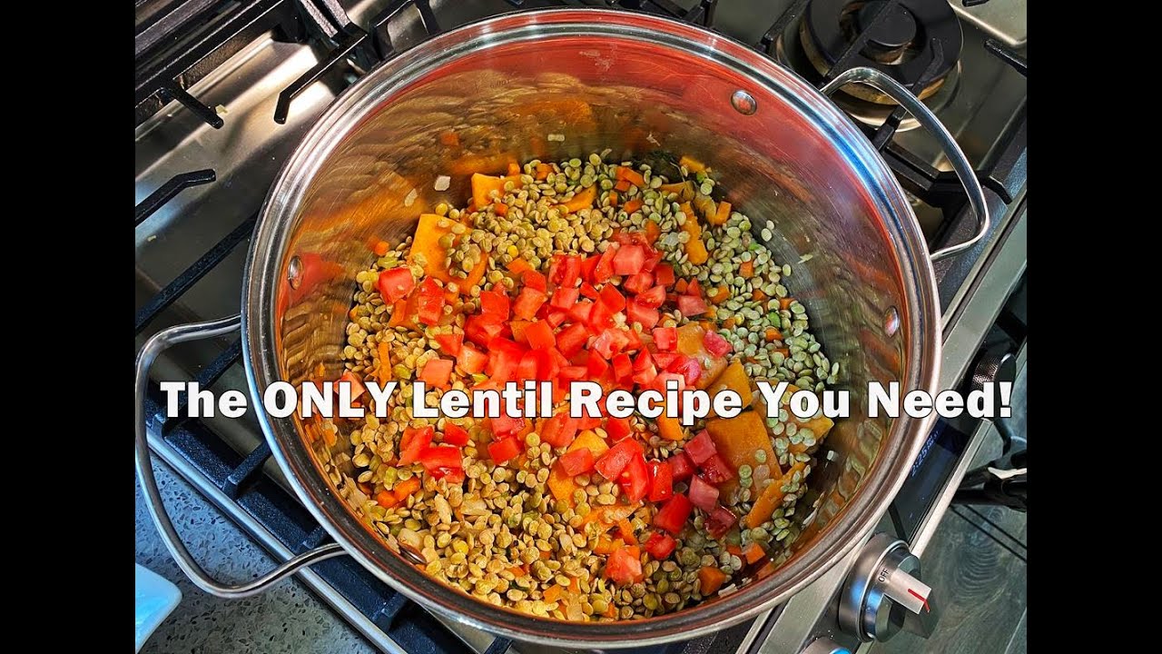 Easy Vegan Stewed Lentils Recipe: Perfect Comfort Food! | CaribbeanPot ...