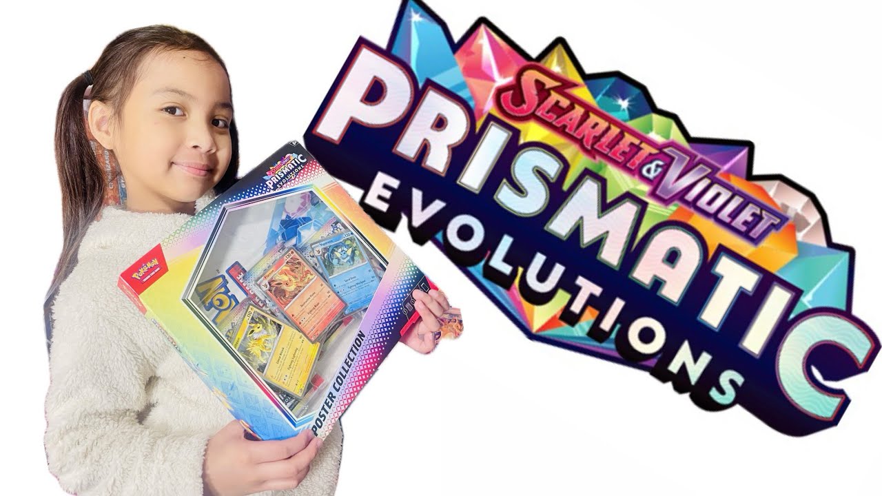 Prismatic Evolution Poster Collection Box Opening! - YouTube