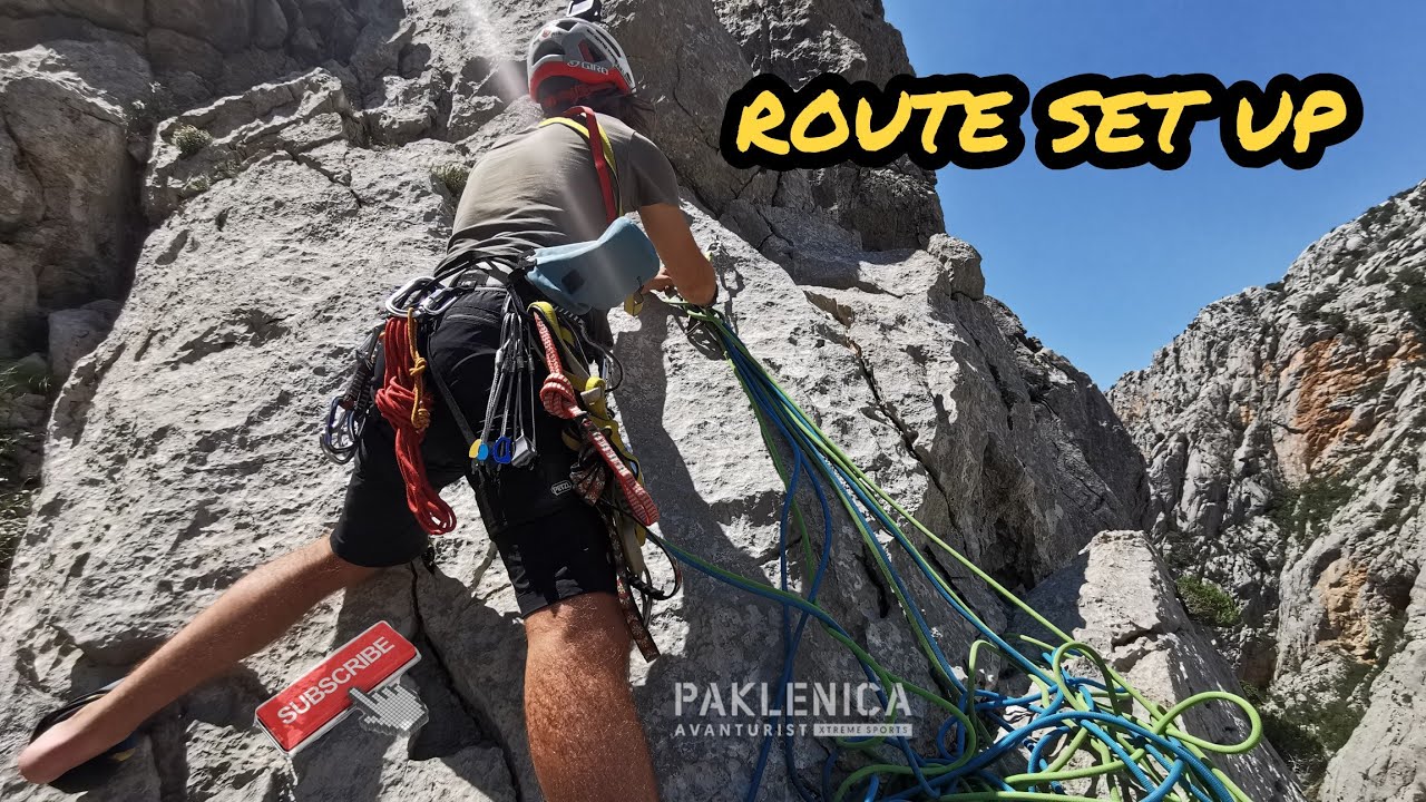 How to Route Set on Climbing Walls - YouTube