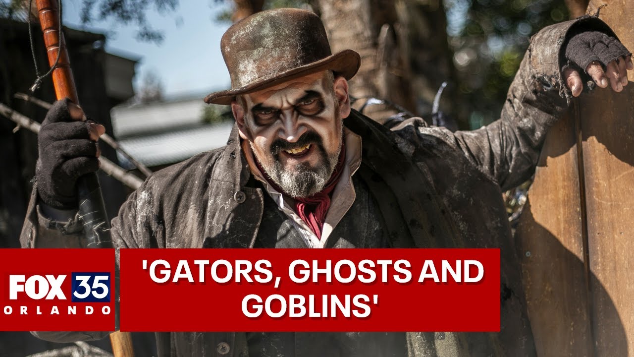 Gatorland's 5th 'Gators, Ghosts and Goblins' - YouTube