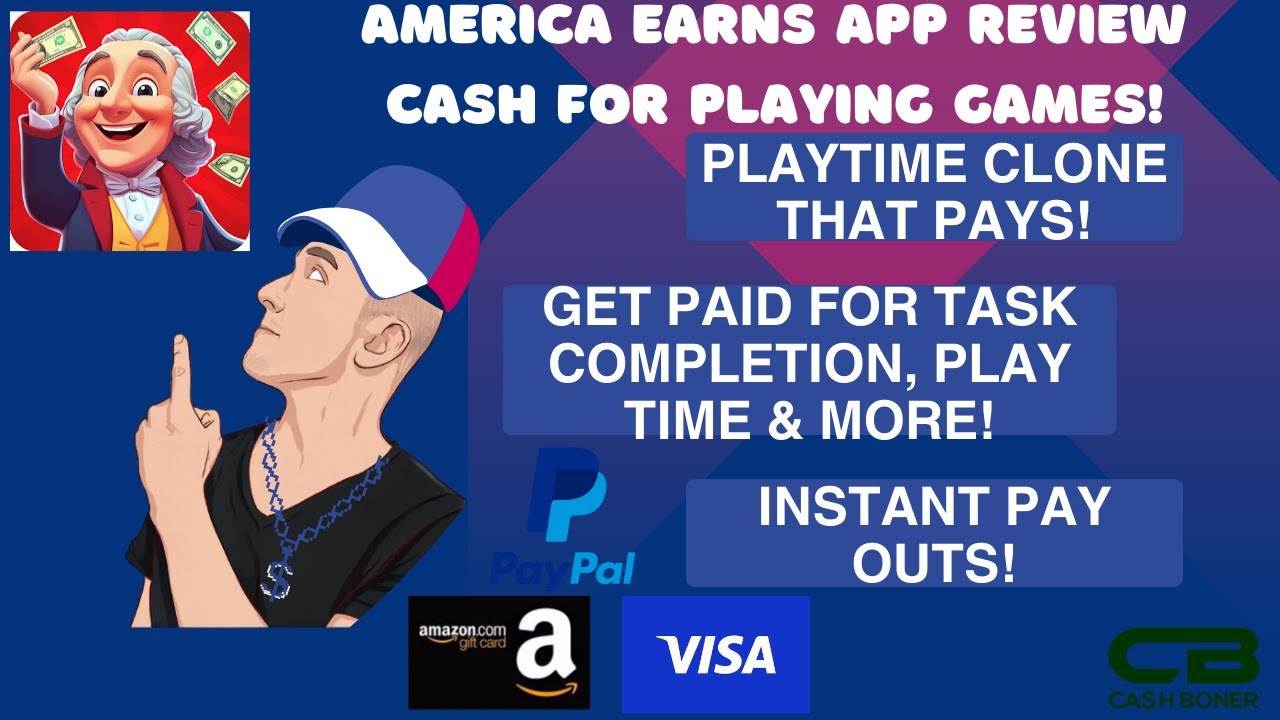 America Earns App Review - Playtime Clone That Pays?! Instant Pay Outs ...