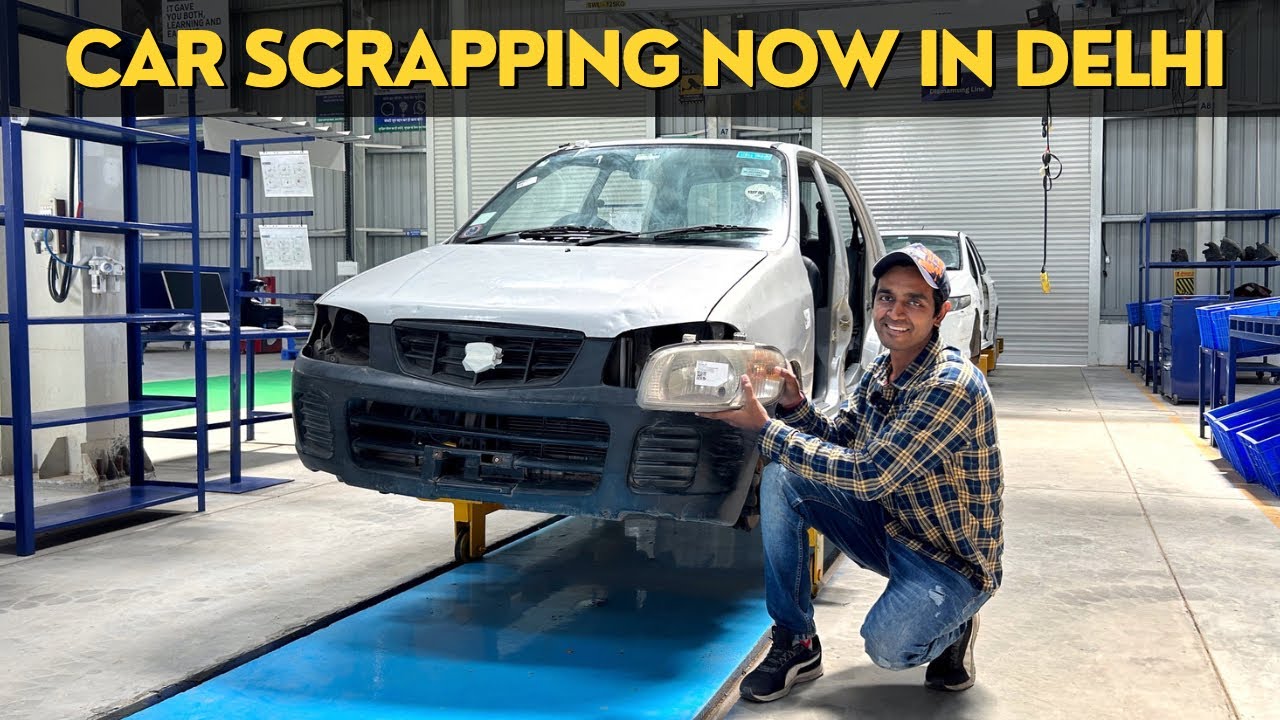 Scrap your 15 year old Car / Bike in Delhi itself Tata Motors ReWiRe ...