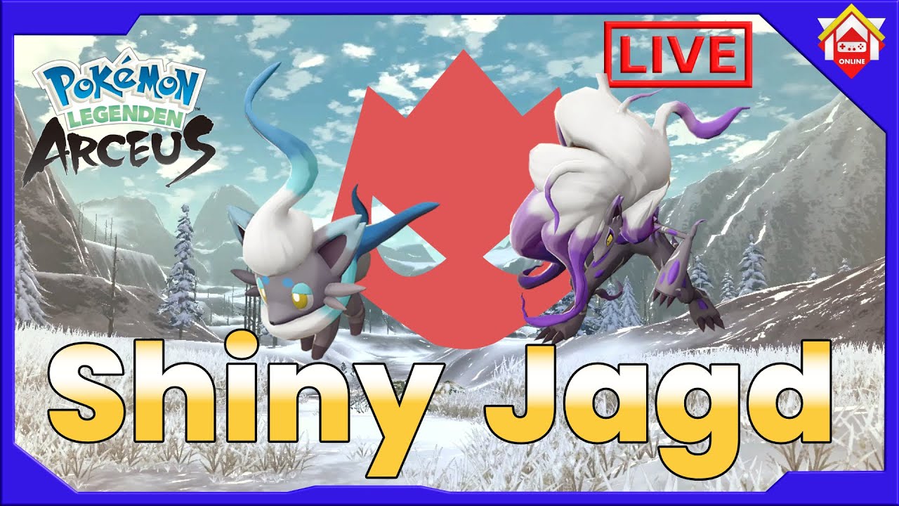[Live] SHINY ALPHA ZORUA & ZOROARK JAGD 🔴Pokemon Legenden Arceus - YouTube