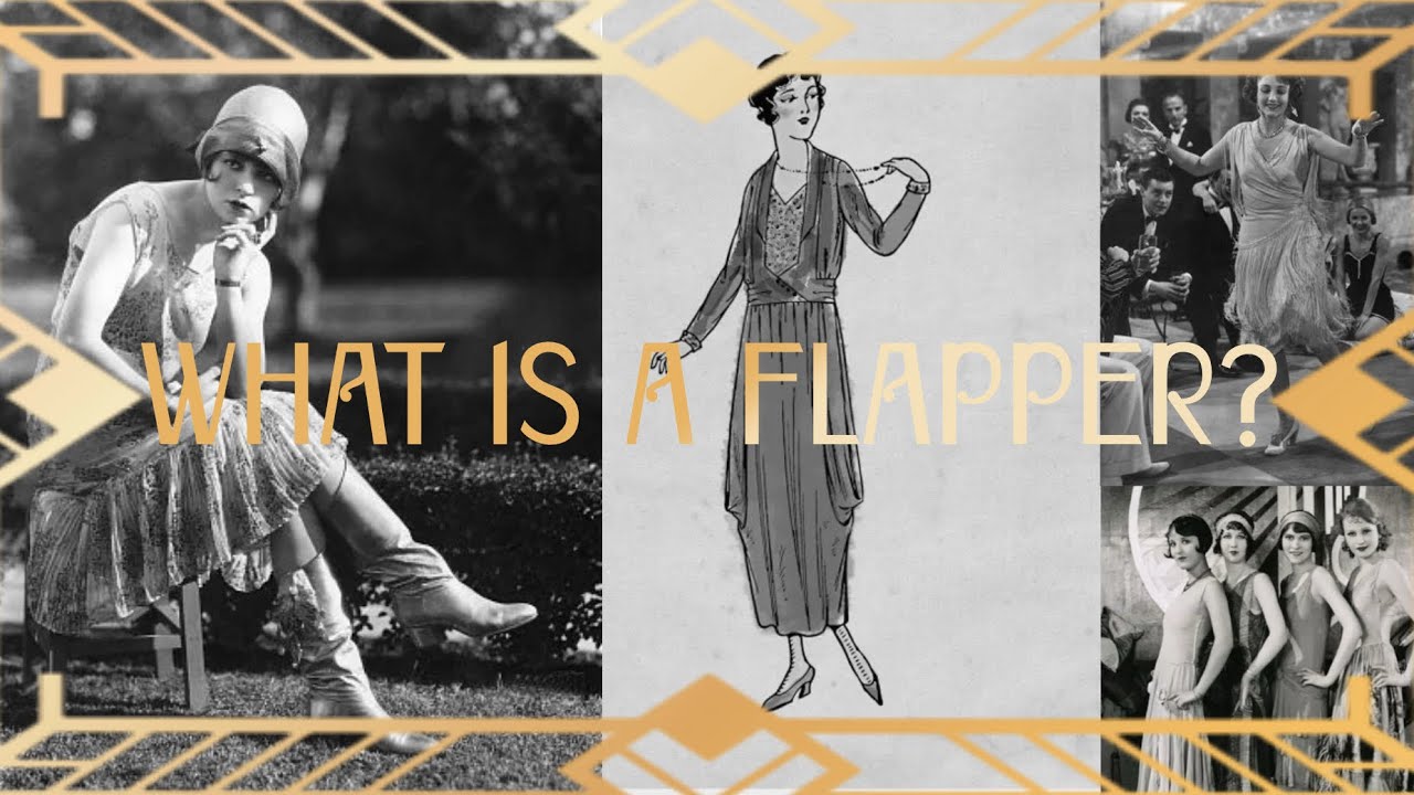 Who Are The Flappers And Why Didn’t They Wear Fringe? - YouTube