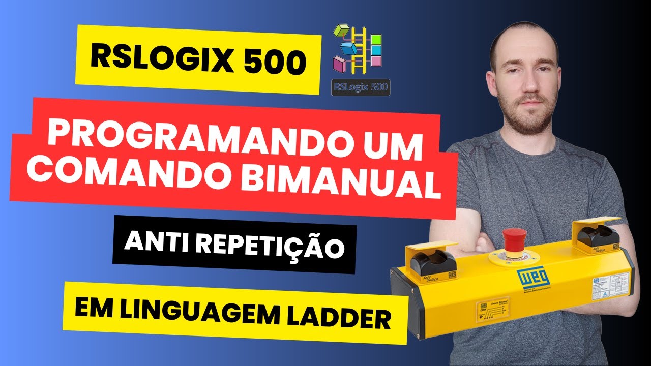 Programação de CLP em Linguagem Ladder - Comando Bimanual (Aula01 ...