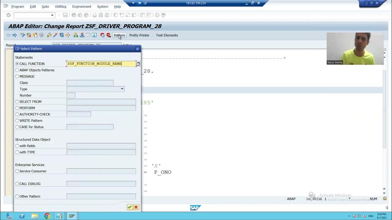 9 - Smartforms - Calling the Smartform from the Driver Program Part2 - YouTube