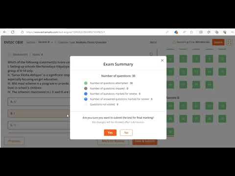 Demonstration of Student attempting the STEM Test - YouTube