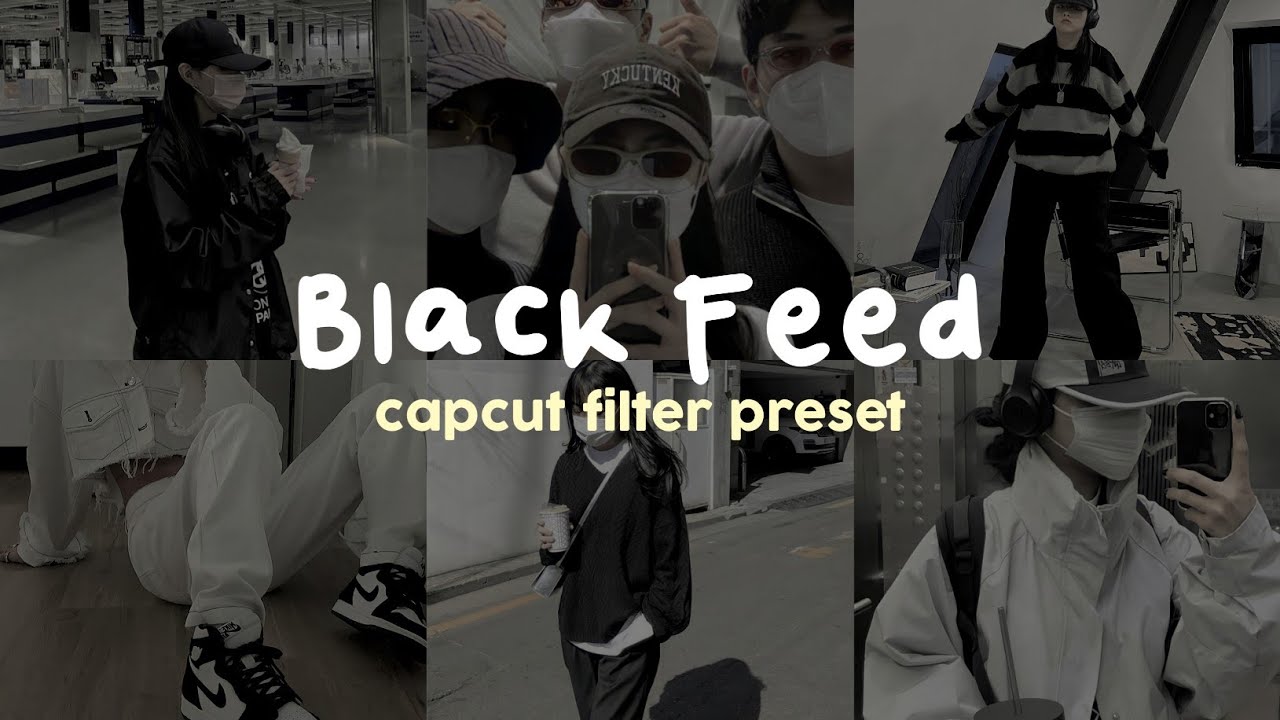 (eng/indo sub) capcut filter preset : dark/black feed filter tutorial ...