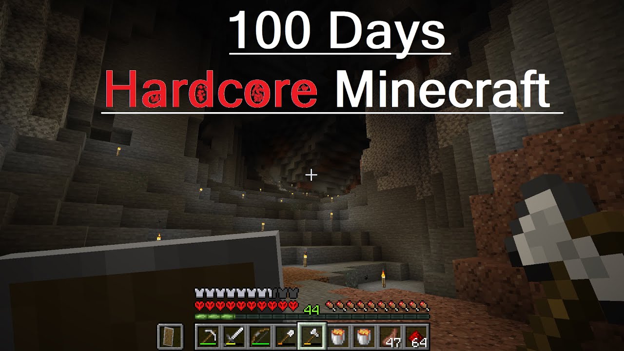 100 days hardcore minecraft world tour. - YouTube