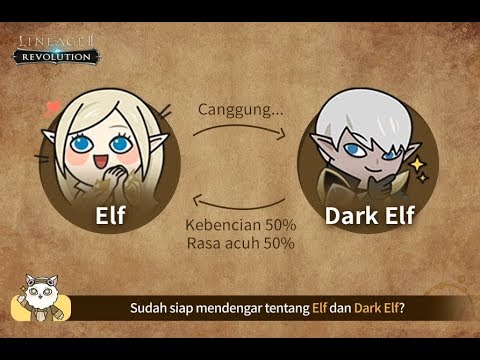 [Lineage2 Revolution] Legenda Kuno Pan Ep. 2: Hubungan Elf dan Dark Elf ...