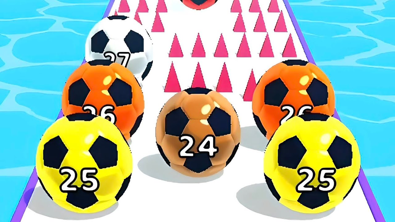 Marble Run 🏀 3D Game Color Ball Race Gameplay Android IOS Level 616 ...