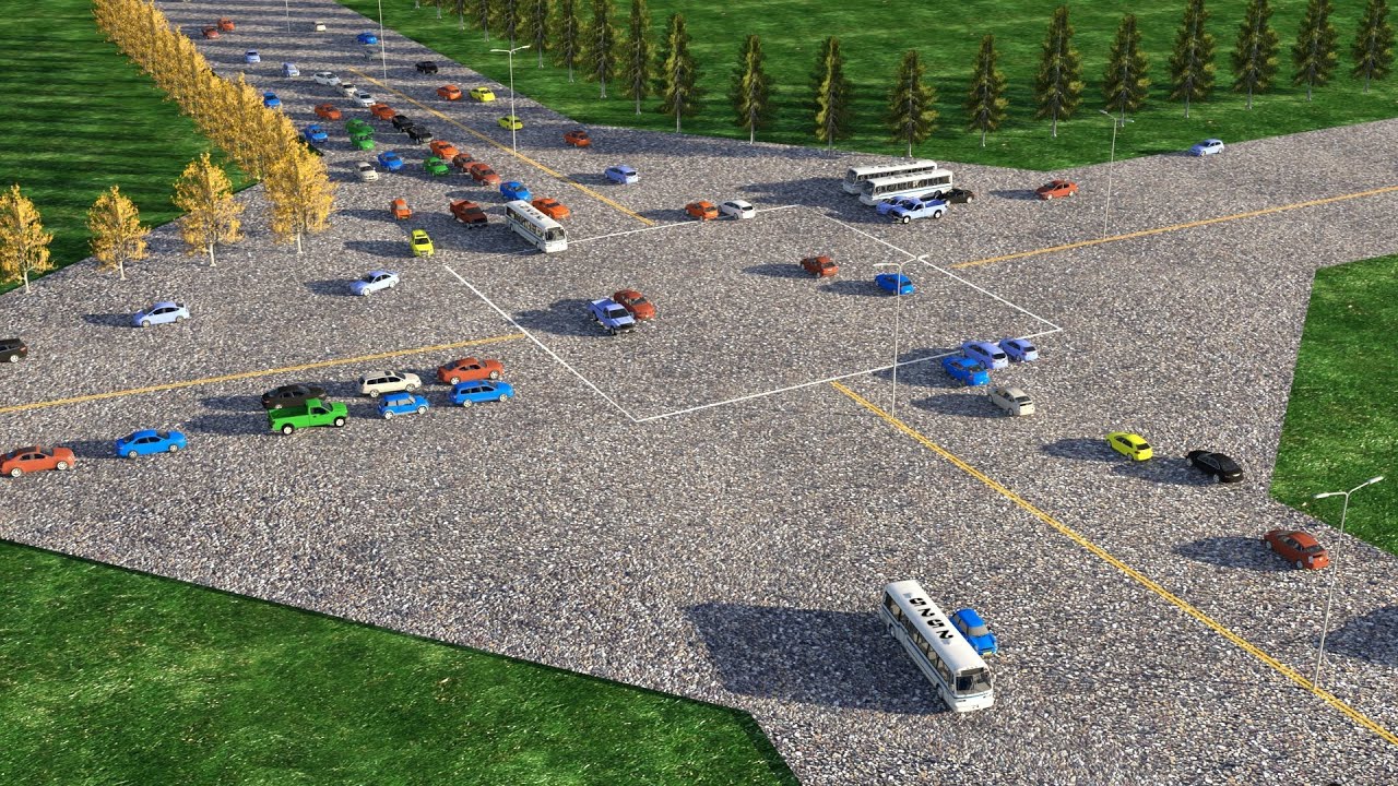 VISSIM Simulation in 3ds Max Design - YouTube