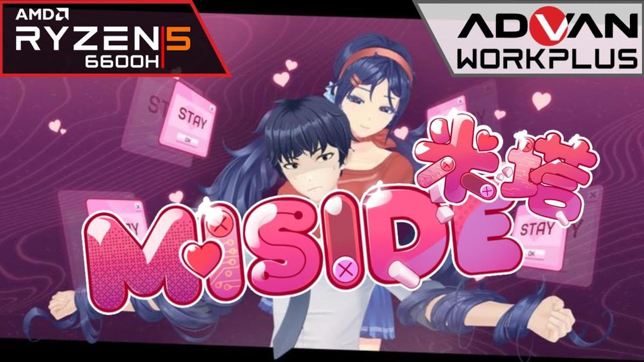 MISIDE | Advan Workplus Ryzen 5 6600H Radeon 660M - YouTube