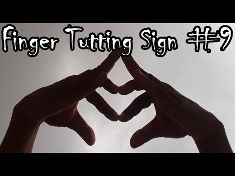 Finger Tutting Sign #9 || Finger Tutting Sign Tutorial || Finger ...