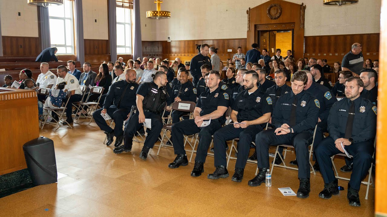 May 2024 Buffalo Police Department Award Ceremony - YouTube