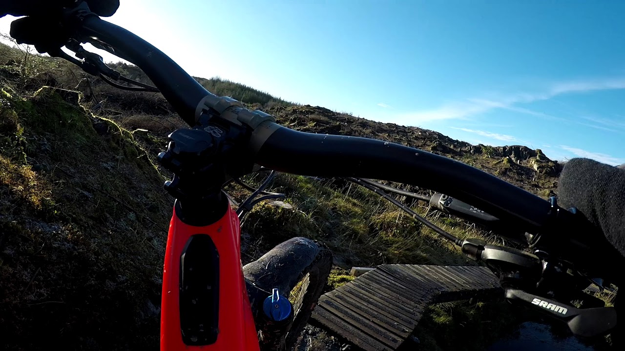 The Penmachno Trails , Wales both loops - YouTube