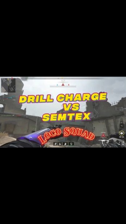 MW2 Loco Squad Great Team Work Taraq Control DrillCharge VS Semtex - YouTube