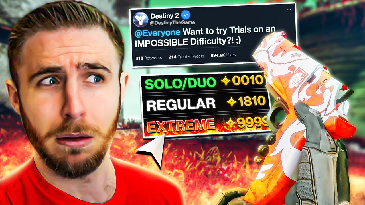 Did Bungie Just Turn Trials To INSANE Difficulty?! (So Sweaty!) - YouTube