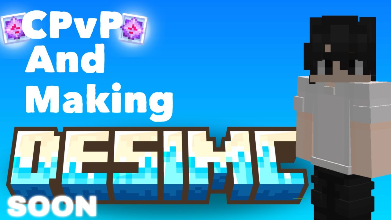 Playing CPvP and Working at DesiMC #live #cpvp #minecraft - YouTube