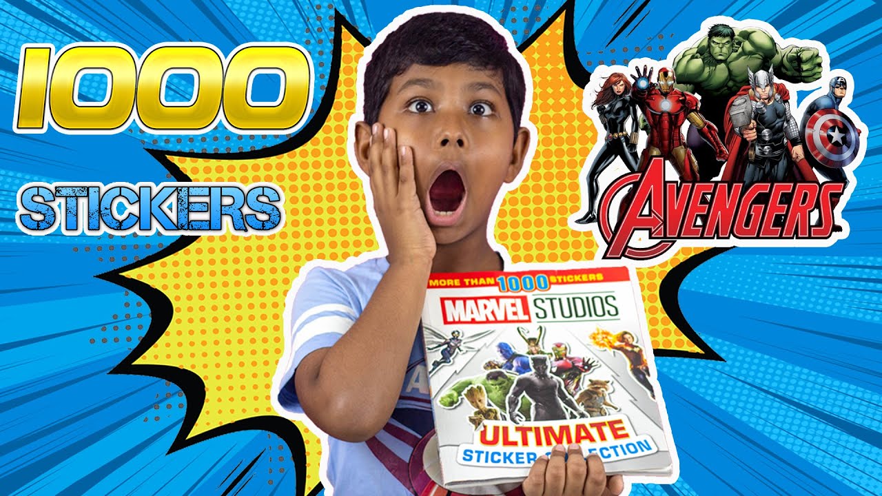 Marvel Studios Ultimate Sticker Collection With More than 1000 stickers ...